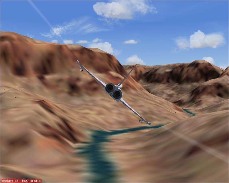 Simviation Forums • View topic - Eurofighter visits the Grand Canyon (Part 2)